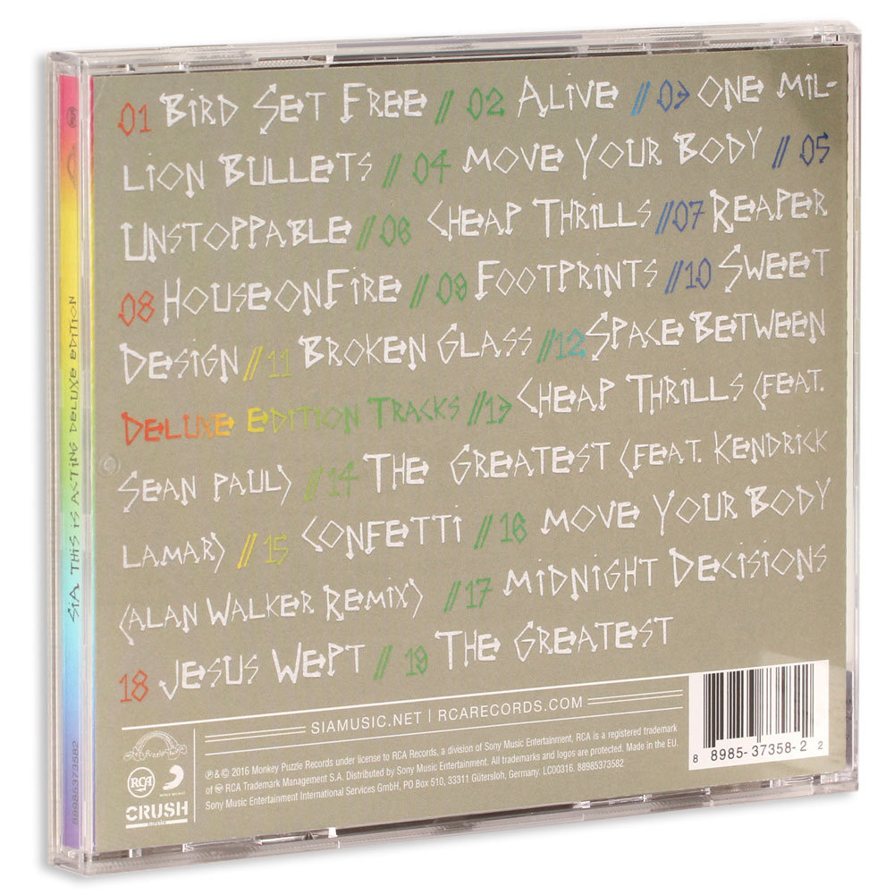 This Is Acting Deluxe Edition Sia Muzyka Sklep Empikcom