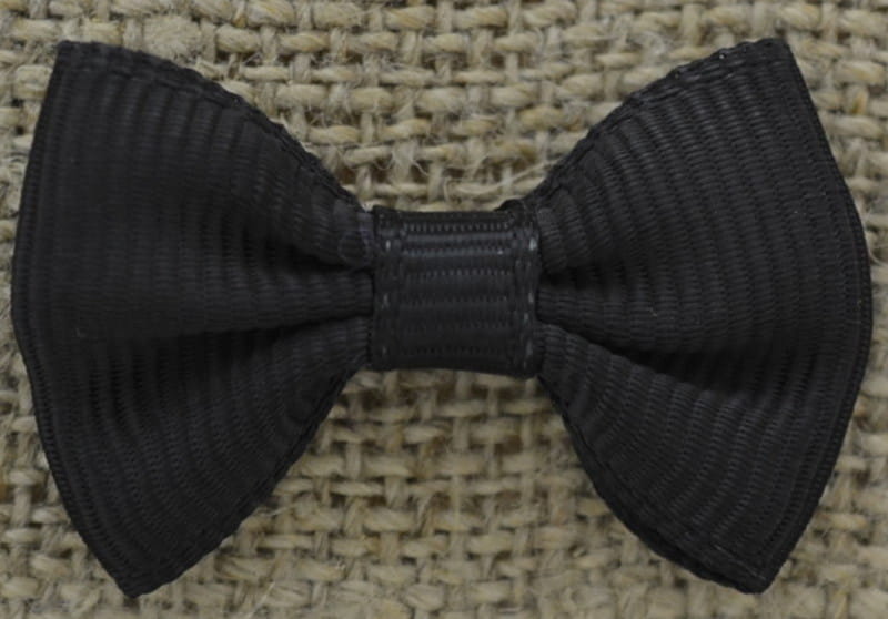 [0066162] Kokardka rypsowa czarna 3szt - Inna marka | Sklep EMPIK.COM