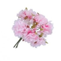 [05142] Kwiatuszki z materiału koralowo-różowe - Inna marka | Sklep ...