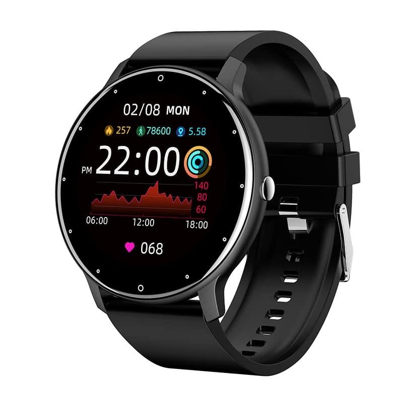 08 Cm Ultra Cienki Smartwatch Fitness Tracker Krokomierz Z Funkcją Pomiaru Tętna, Ciśnienia Krwi ...