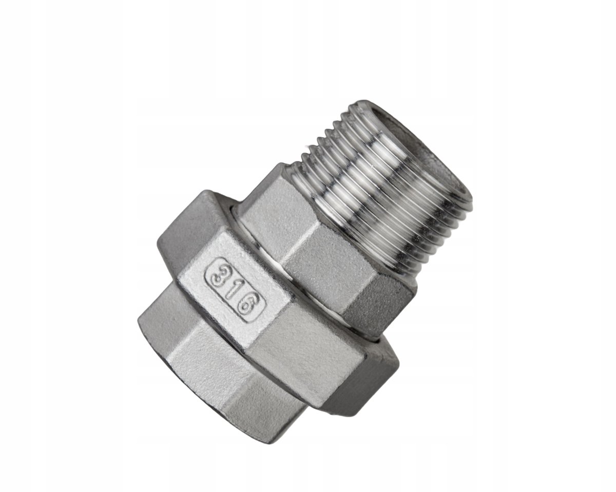 1/2" cala GW/GZ ŚRUBUNEK ZŁĄCZE STOŻKOWE nierdzewne KWASOODPORNE A4 316 - Inna marka | Sklep ...