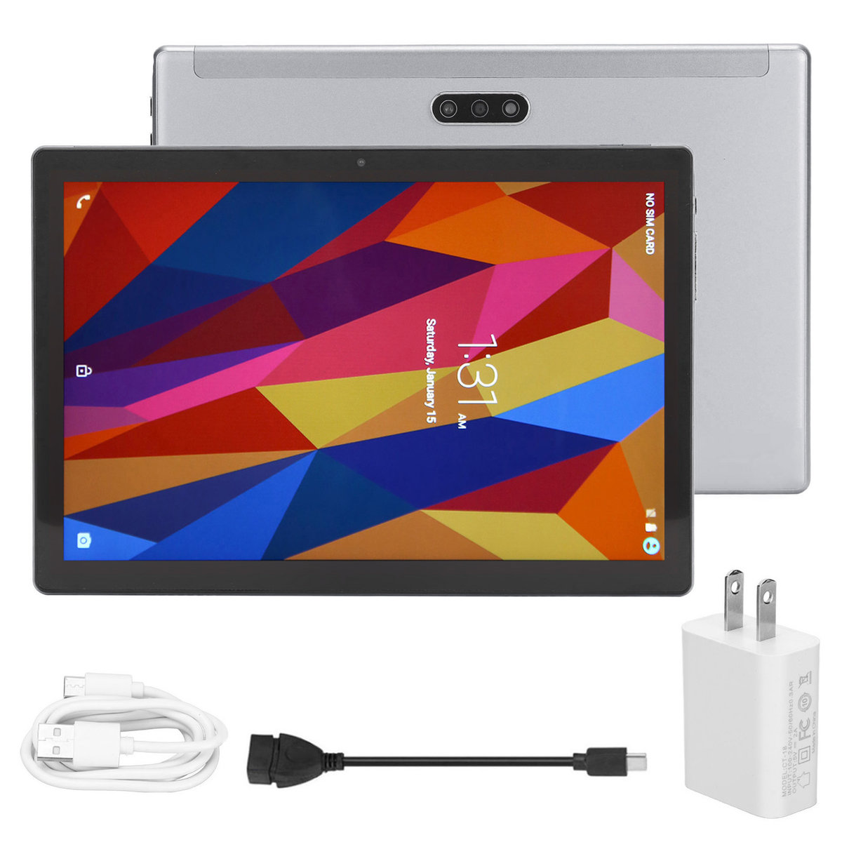 10,1-calowy tablet z systemem Android 11, 6 GB pamięci RAM i 128 GB ...