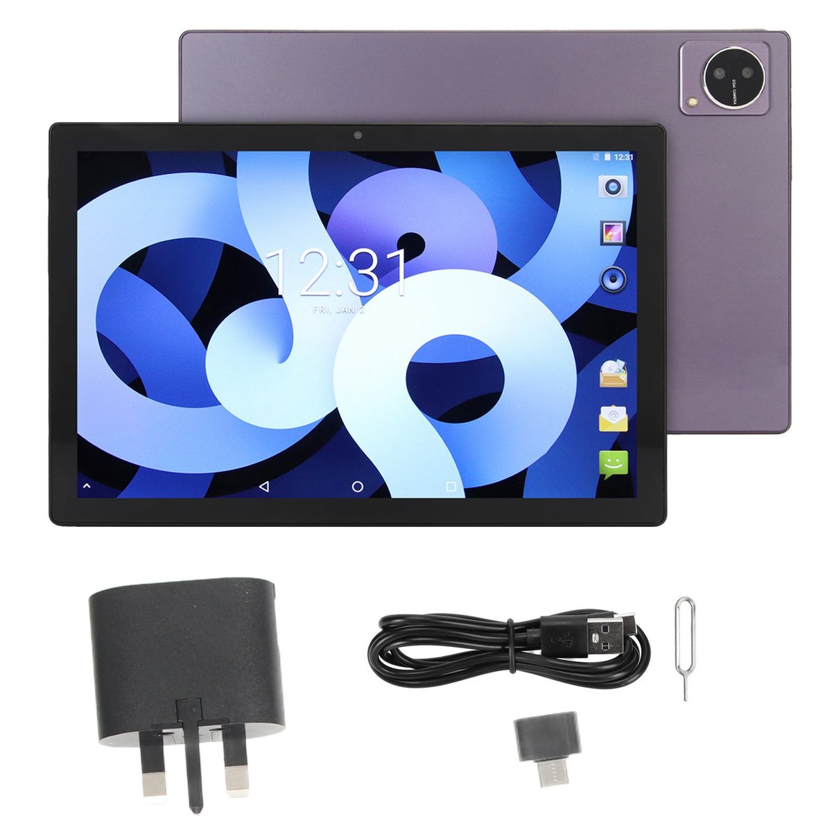10,1-calowy tablet z systemem Android 11, 8 GB, 128 GB, ośmiordzeniowy ...