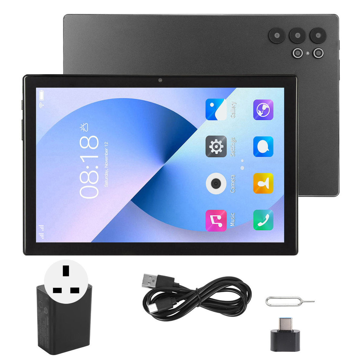 10-calowy tablet z systemem Android 11.0, 8 GB pamięci RAM, 128 GB ...