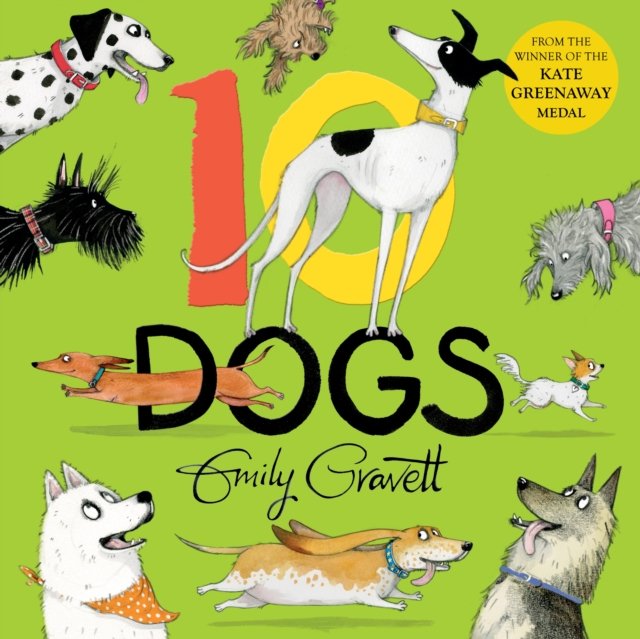 10 Dogs: A funny furry counting book - Gravett Emily | Książka w Empik