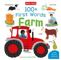 100+ First Words Farm - Miles Kelly | Książka w Empik
