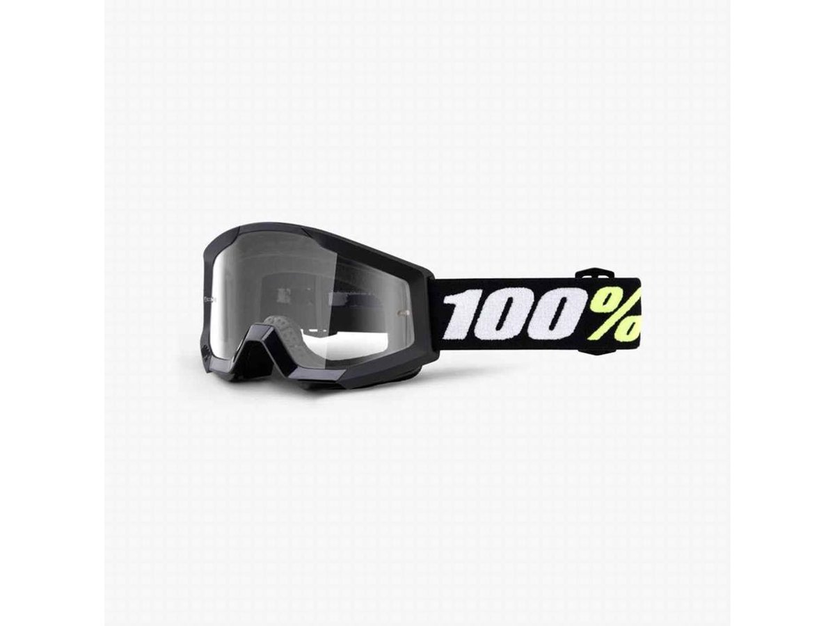 100% Strata Mini Black Kolor Czarny Szybka Przeźroczysta Anti-Fog - 100 ...