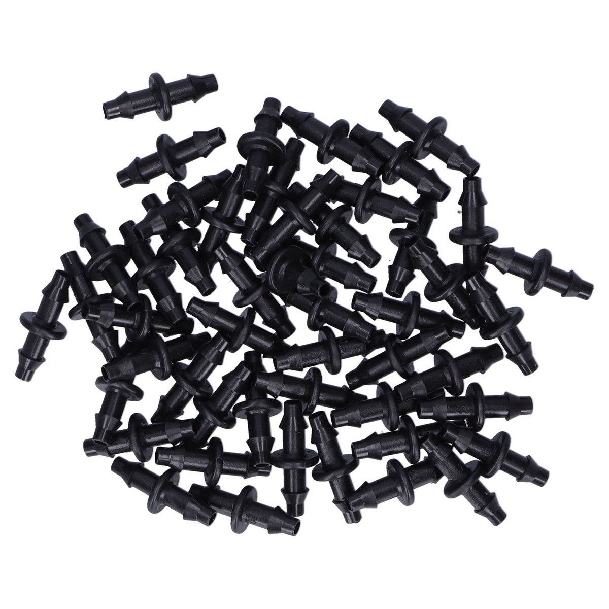 100PCS 2‑Way Drip Irrigation Connector Fittings for Garden Hose - Inna ...
