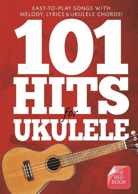 101 Hits For Ukulele Red Book Uke Book - Music Sales Limited | Książka ...