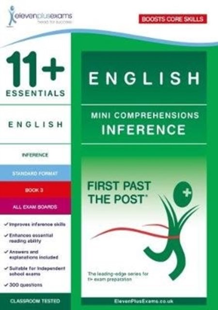 11+ Essentials English Mini Comprehensions: Inference Book 3 ...