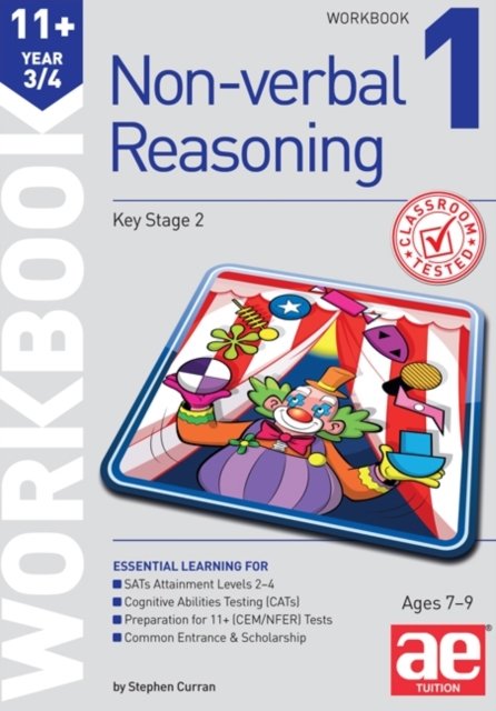11+ Non-Verbal Reasoning Year 3/4 Workbook 1 - Curran Stephen C ...