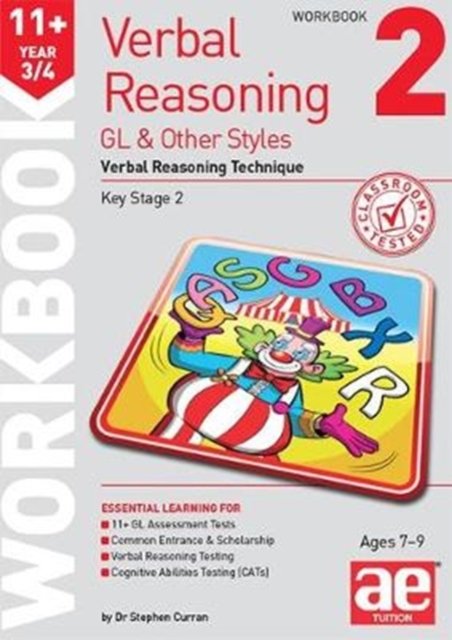 11+ Verbal Reasoning Year 34 GL & Other Styles Workbook 2: Verbal ...