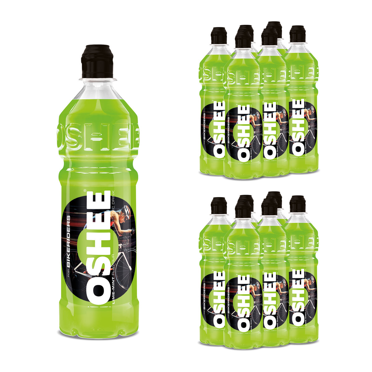12x OSHEE Isotonic Drink limonka - mięta 750 ml - Oshee | Sklep EMPIK.COM