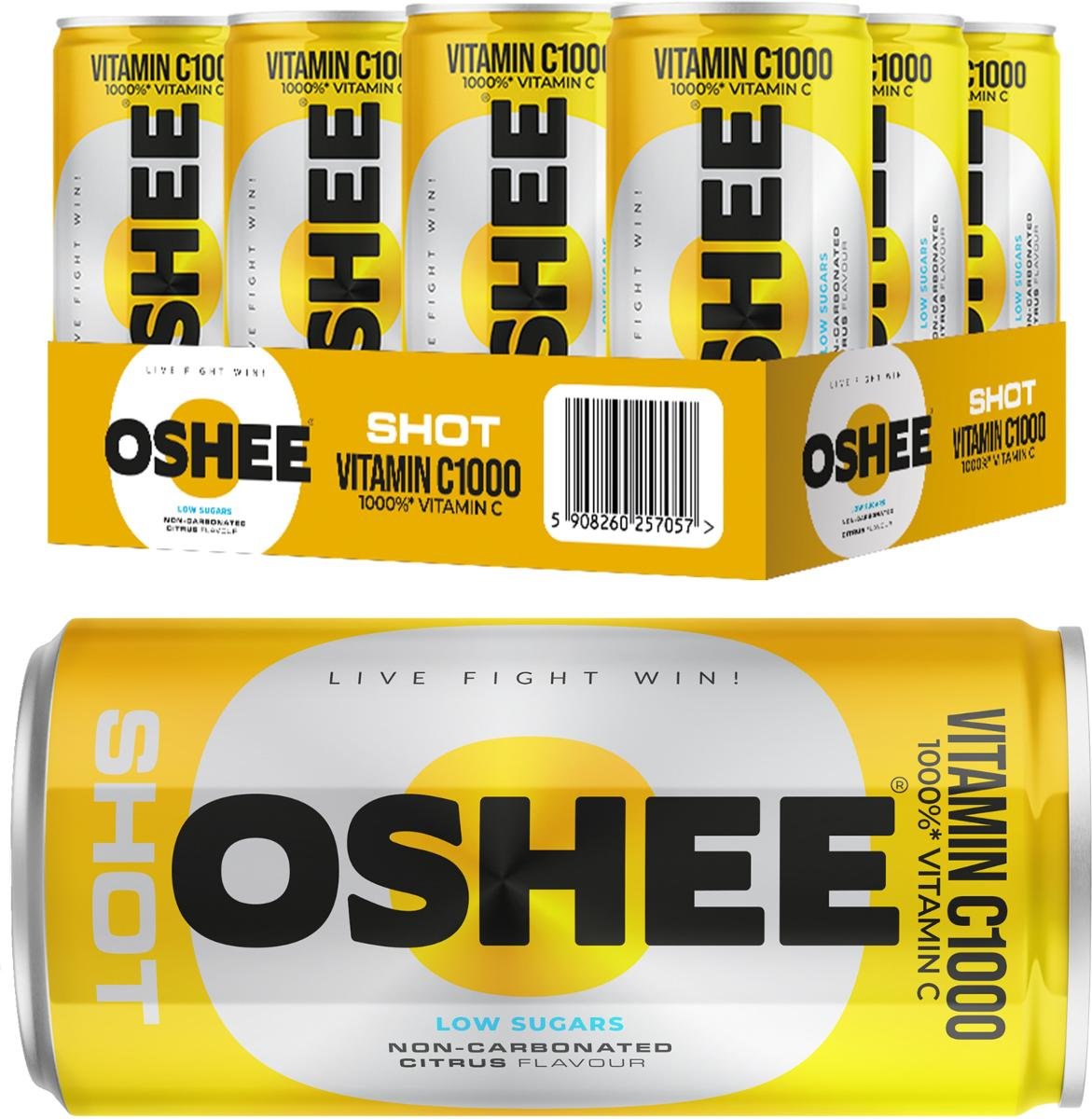 12x OSHEE PRO Shot witamina C1000 cytrusy 200ml - Inna marka | Sklep ...