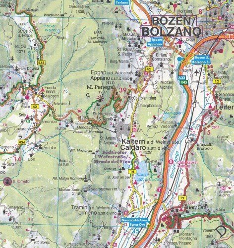 Tyrol południowy. Mapa 1:200 000 - | Książka w Sklepie EMPIK.COM