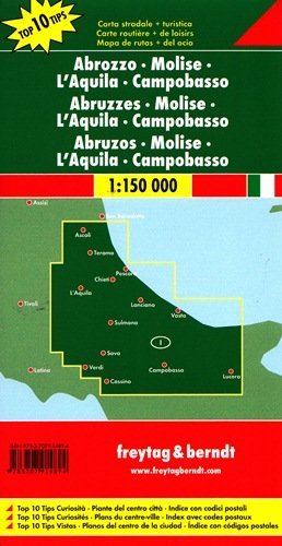 Abruzja. Mapa 1:150 000 - Opracowanie zbiorowe | Książka w Sklepie ...