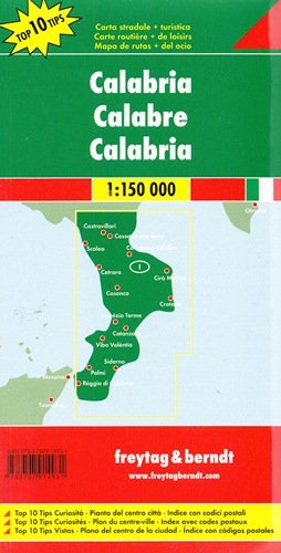 Kalabria. Mapa 1:150 000 - Opracowanie zbiorowe | Książka w Sklepie ...