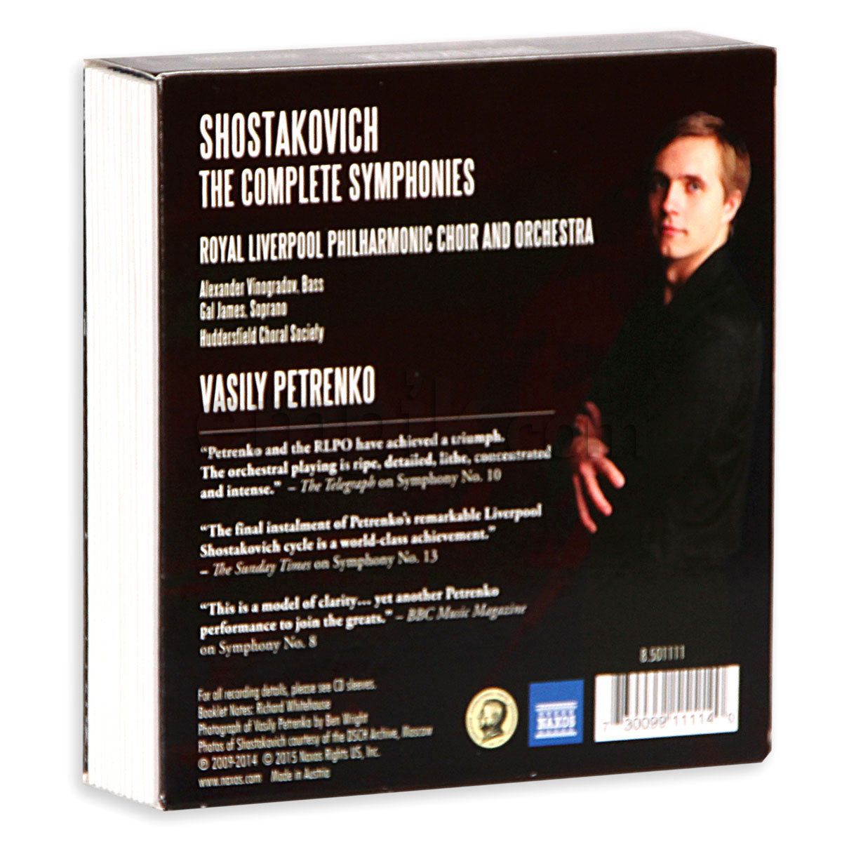 Box: Shostakovich - The Complete Symphonies - Royal Liverpool Philharmonic Orchestra | Muzyka ...