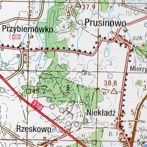 Gryfice. Mapa 1:100 000 - Opracowanie zbiorowe | Książka w Sklepie ...