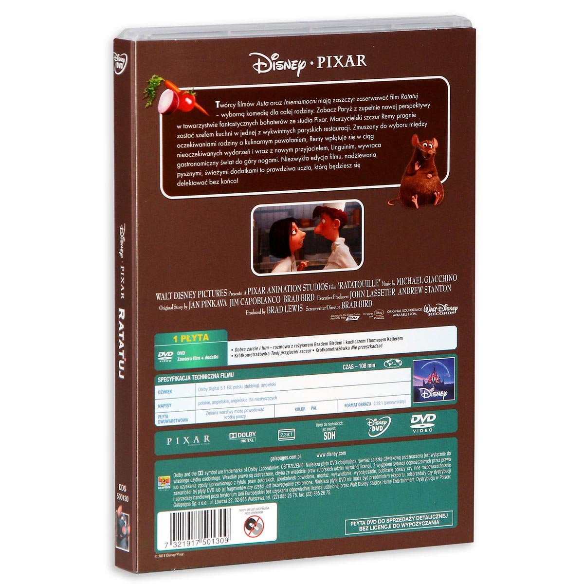 Ratatuj DVD - Bird Brad | Filmy Sklep EMPIK.COM