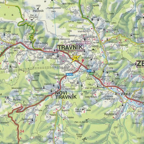 Bośnia i Hercegowina. Mapa 1:200 000 - | Książka w Sklepie EMPIK.COM