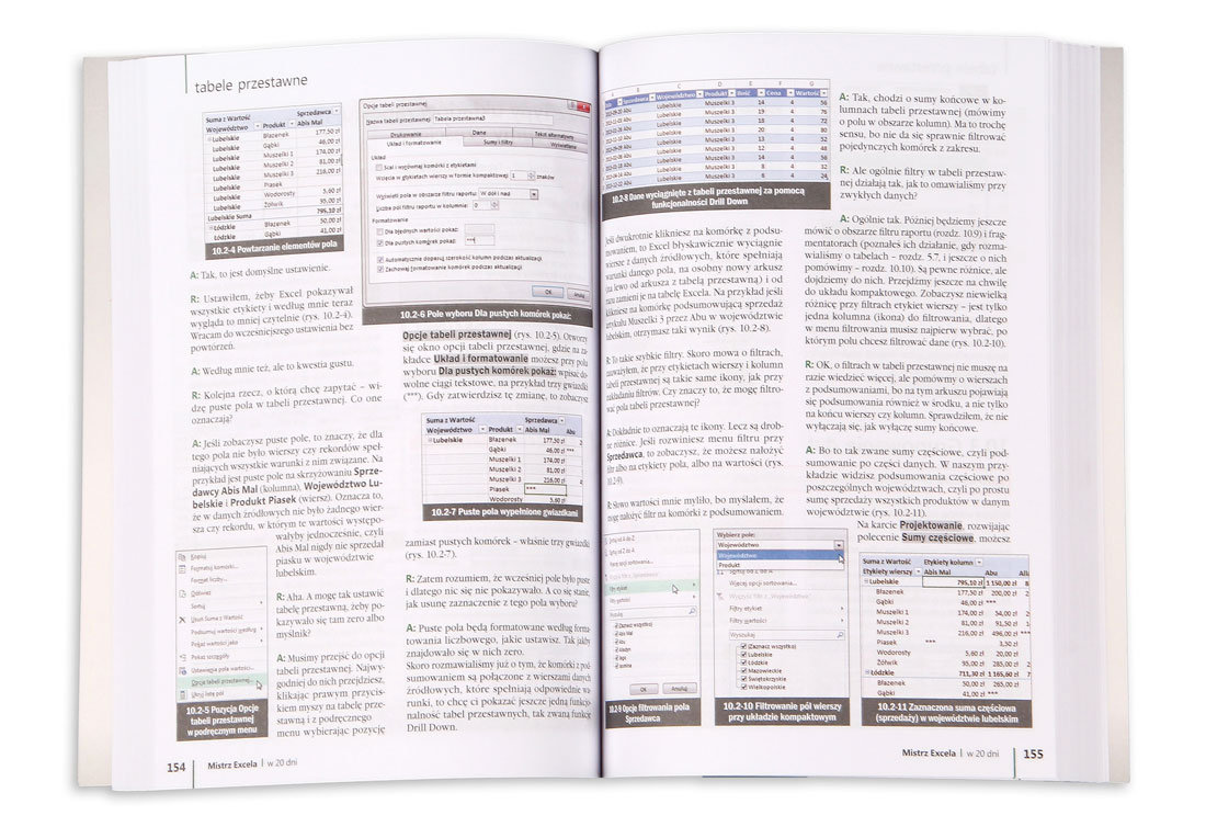 Mistrz Excela w 20 dni. Kurs z ćwiczeniami - Kopeć Adam | Książka w ...
