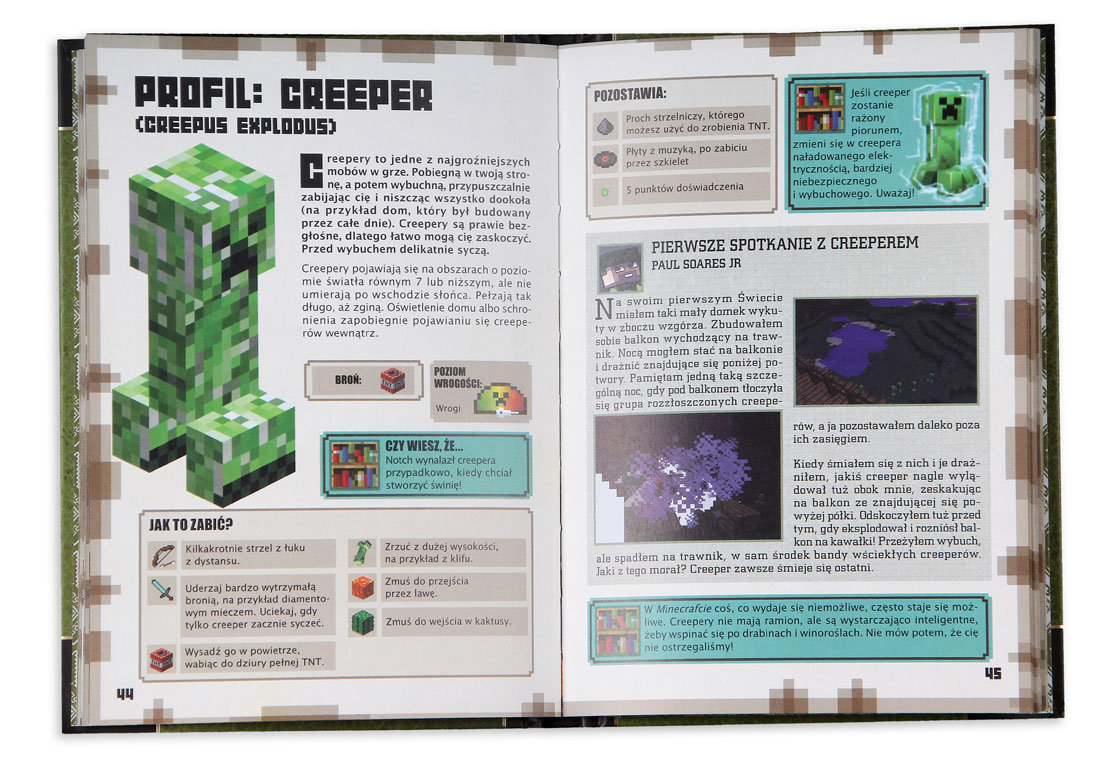 Minecraft Poradnik Dla Początkujących Mojang Książka W Sklepie