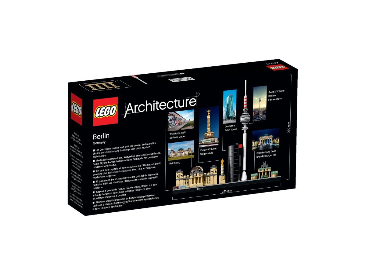 LEGO Architecture, klocki Berlin, 21027 - LEGO | Sklep EMPIK.COM
