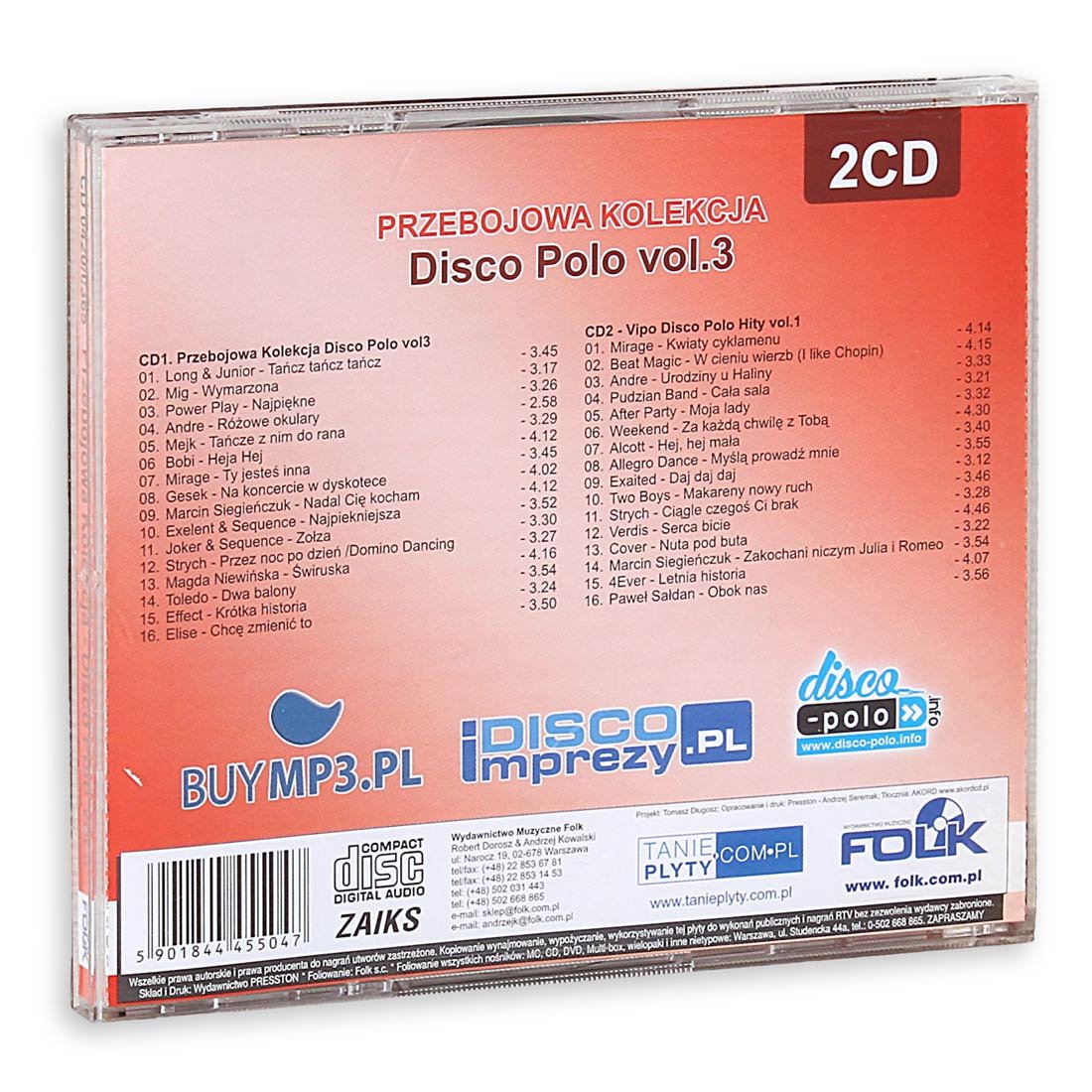 Przebojowa kolekcja disco polo. Volume 3 - Various Artists | Muzyka Sklep EMPIK.COM