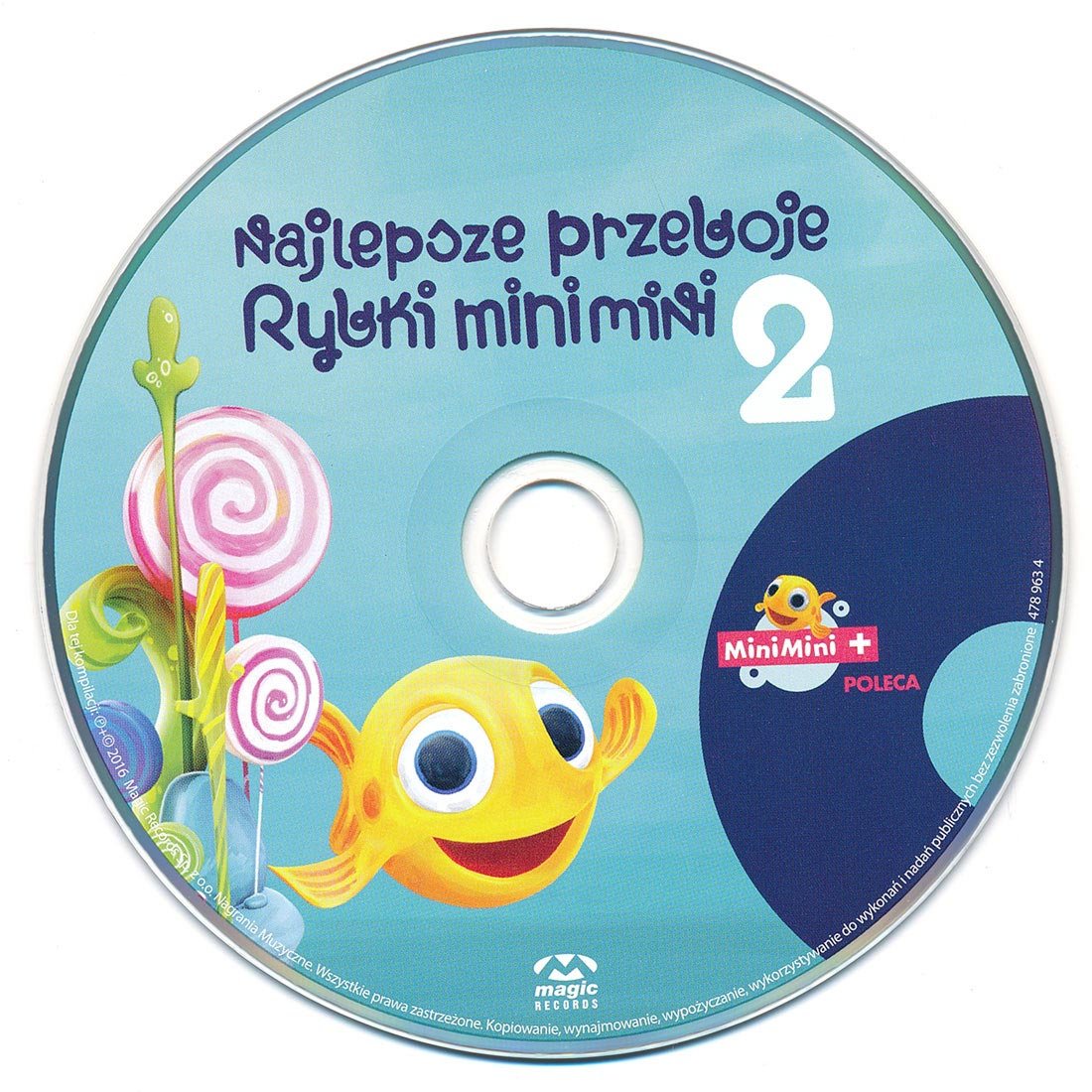 Najlepsze Przeboje Rybki Mini Mini. Volume 2 - Various Artists | Muzyka Sklep EMPIK.COM