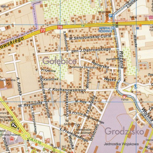 Sandomierz. Mapa 1:11 000 - | Książka w Sklepie EMPIK.COM
