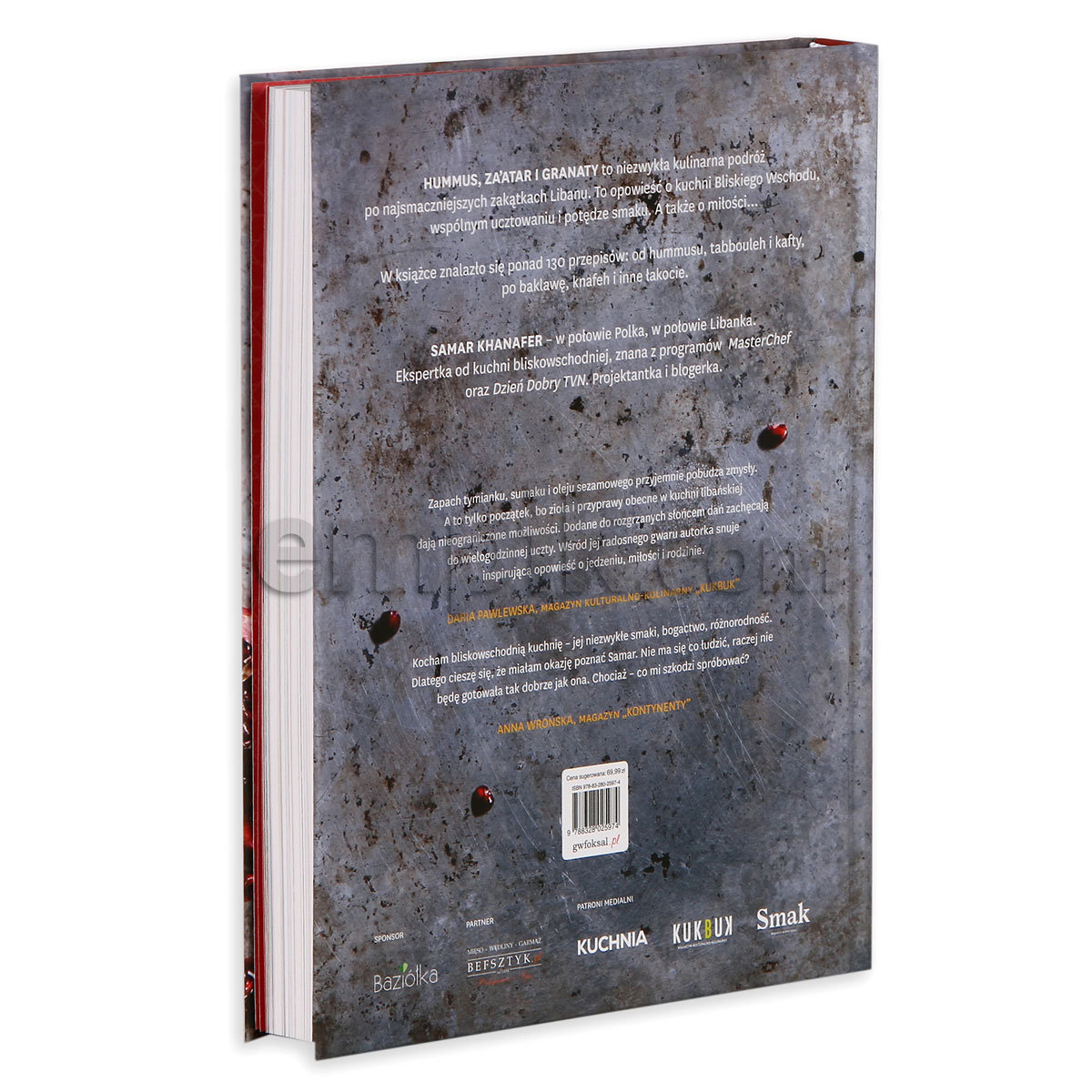 Hummus, za'atar i granaty. Kulinarna podróż po Libanie - Khanafer Samar ...