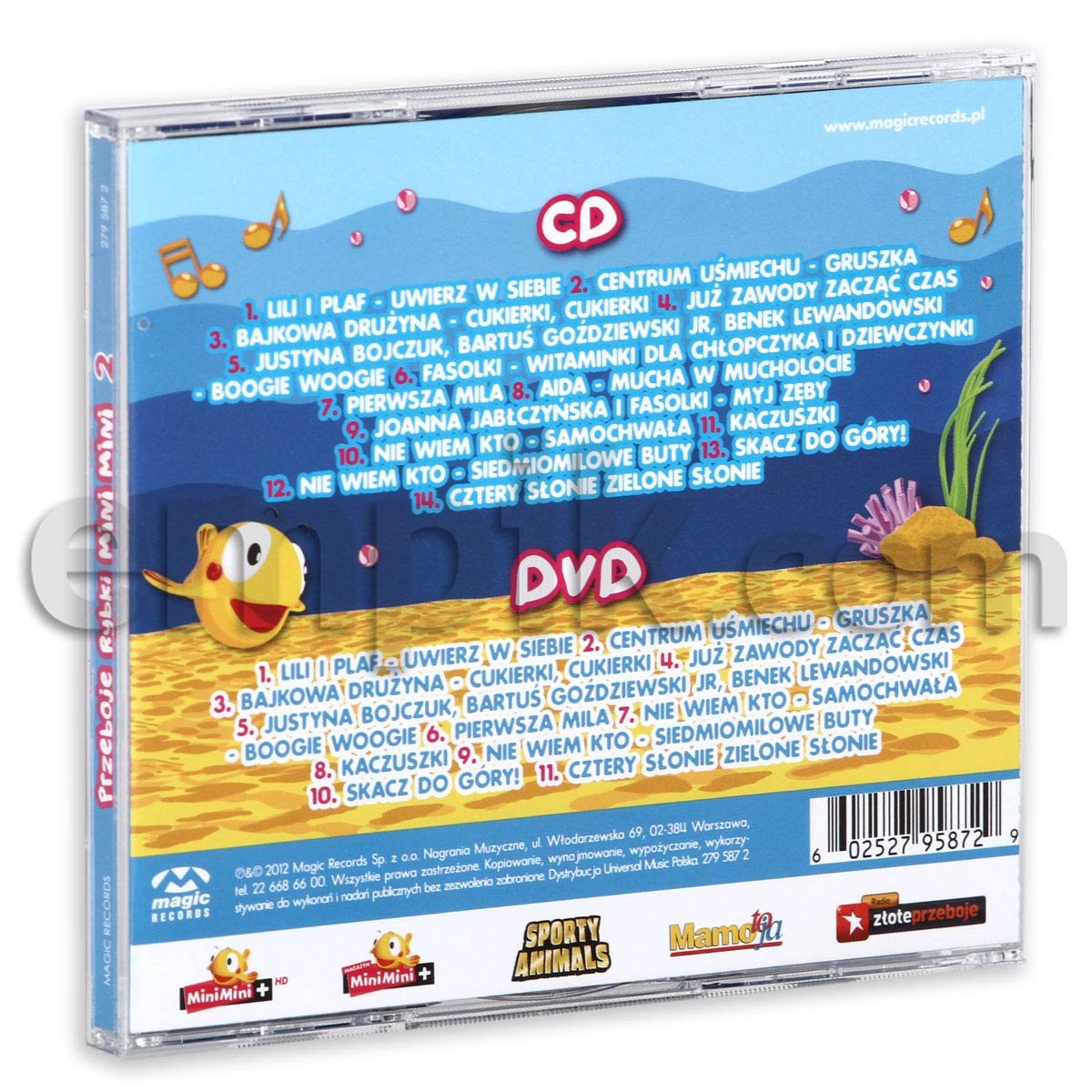 Przeboje rybki Mini Mini. Volume 2 - Various Artists | Muzyka Sklep EMPIK.COM