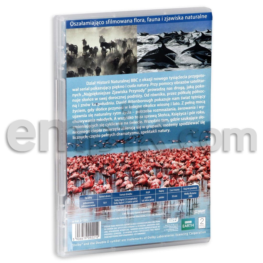 Najpiękniejsze zjawiska przyrody DVD - Attenborough David | Filmy Sklep EMPIK.COM
