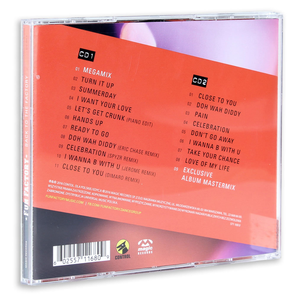 Back to the Factory - Fun Factory | Muzyka Sklep EMPIK.COM