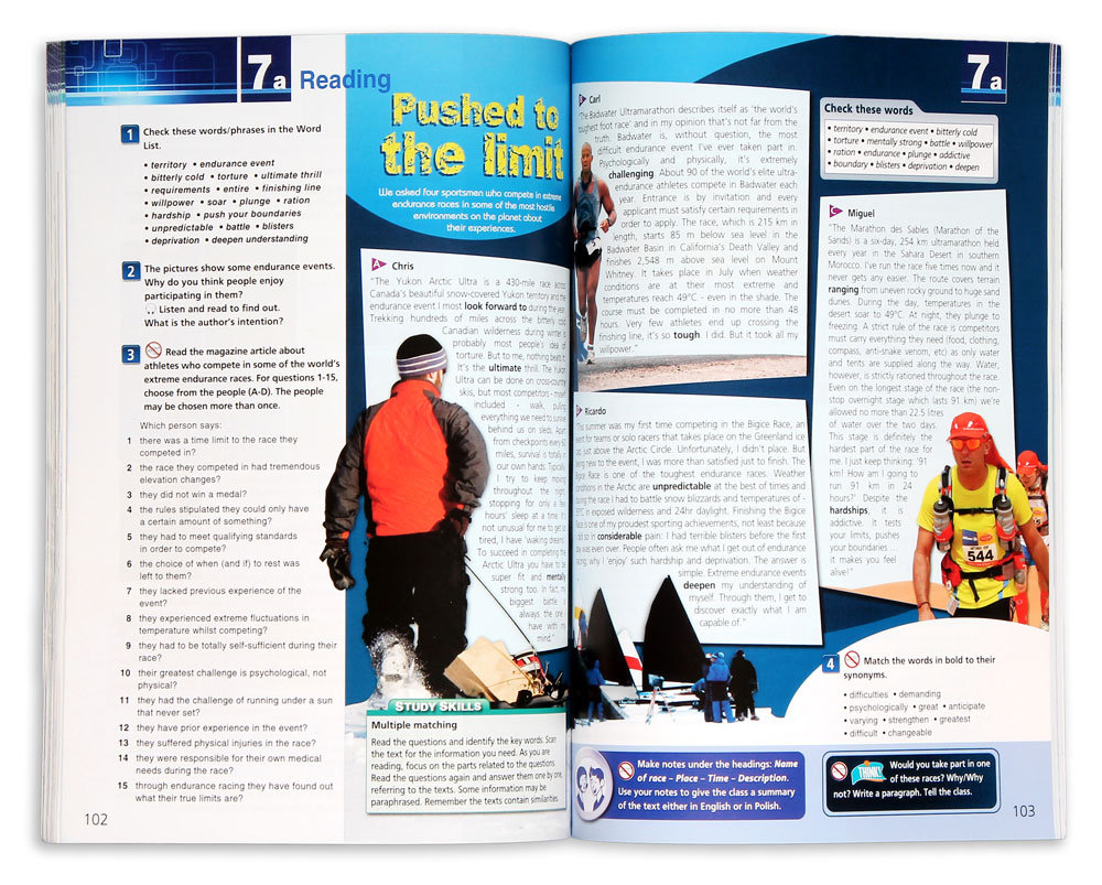 On Screen Upper-Intermediate. Workbook & Grammar Book. Matura 2015 ...