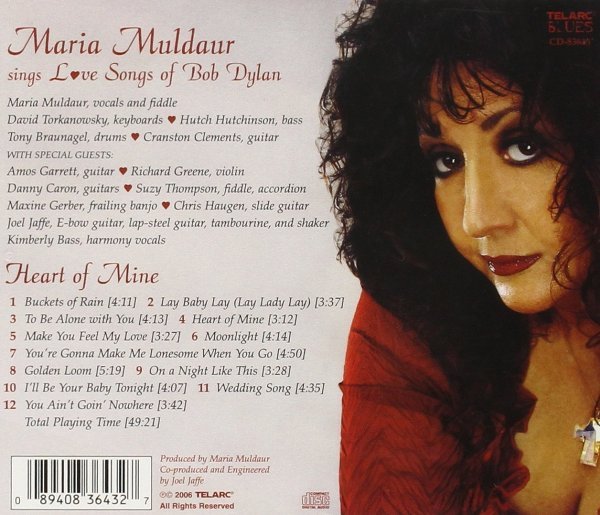 Heart of Mine - Love Songs of Bob Dylan - Muldaur Maria | Muzyka Sklep ...