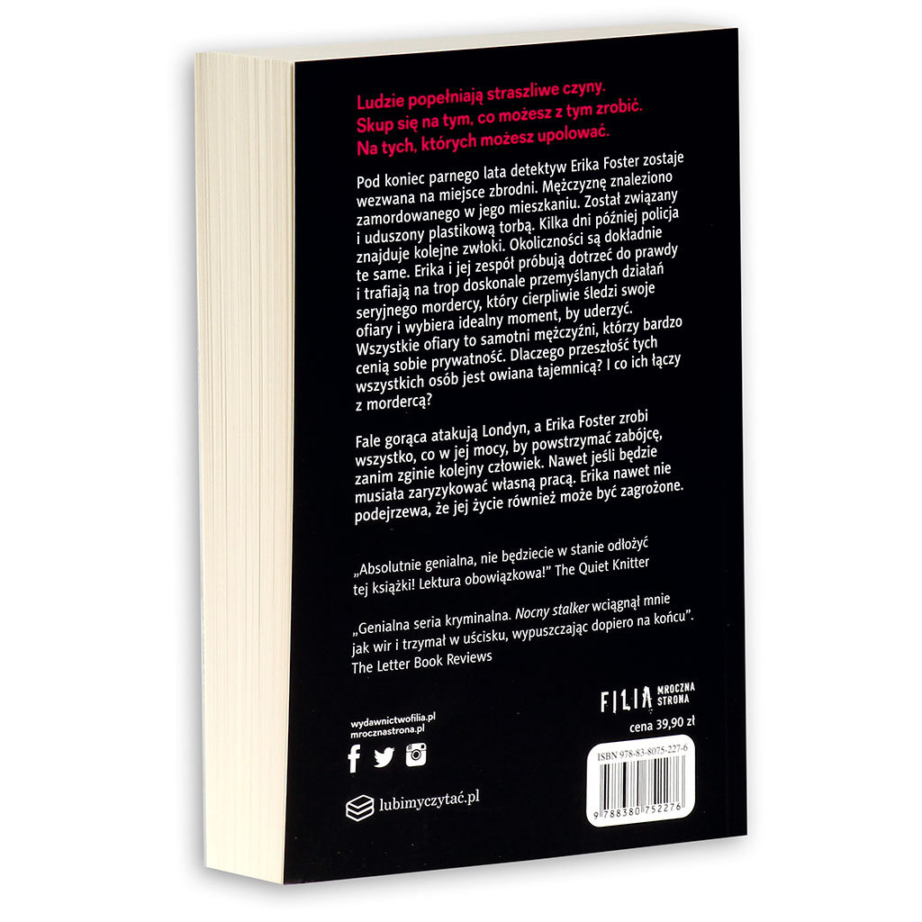 Nocny stalker. DCI Erika Foster. Tom 2 - Bryndza Robert | Książka w ...