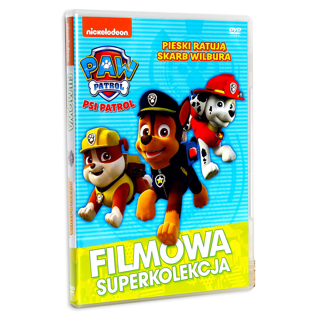 Psi Patrol: Pieski ratują skarb Wilbura DVD - Apostolakis Anna | Filmy ...