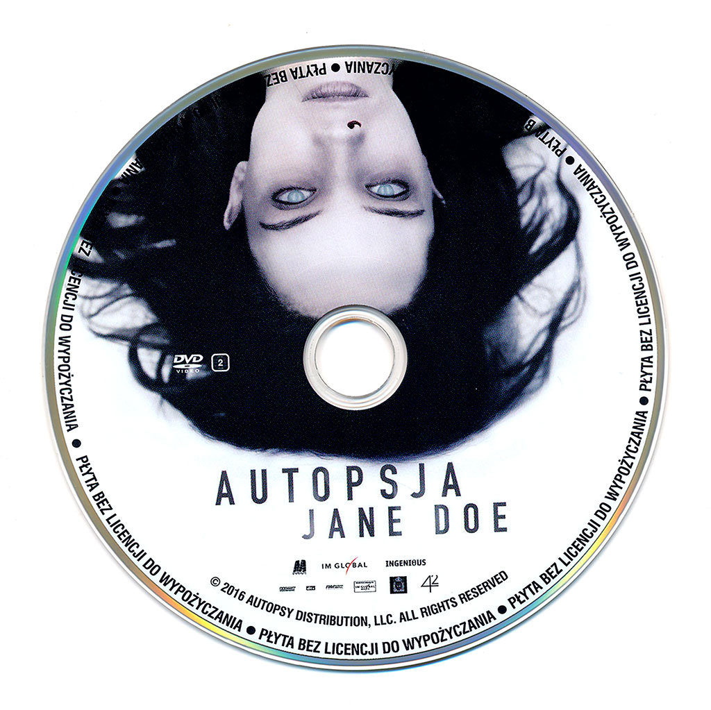 Autopsja Jane Doe (wydanie książkowe) ( DVD) - Ovredal Andre | Filmy ...