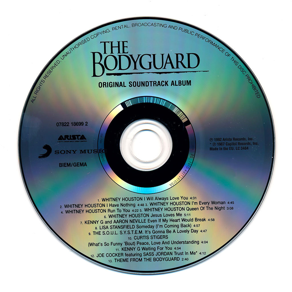 The Bodyguard Original Soundtrack Album - Various Artists | Muzyka ...