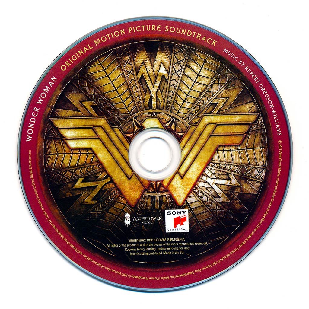 Wonder Woman Original Motion Picture Soundtrack - Gregson-Williams ...
