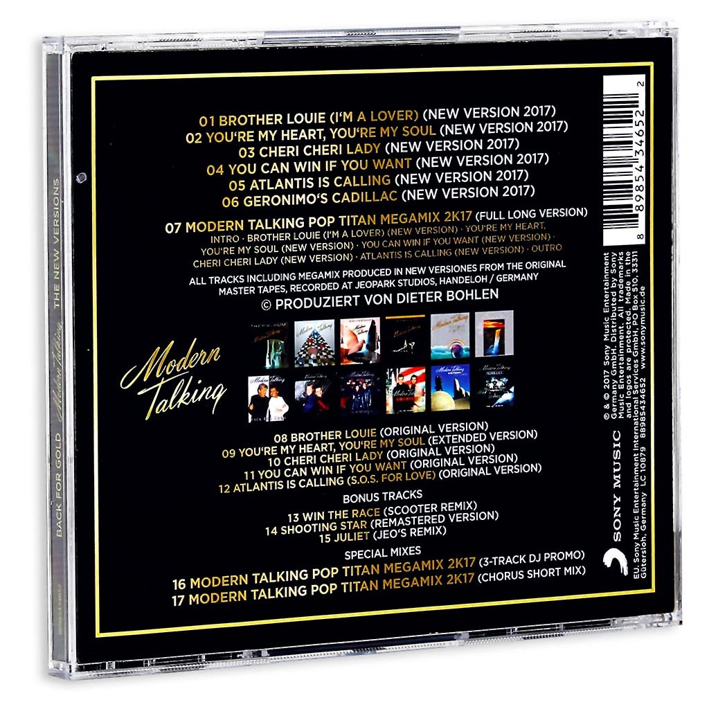 Back for Gold The New Versions - Modern Talking | Muzyka Sklep EMPIK.COM
