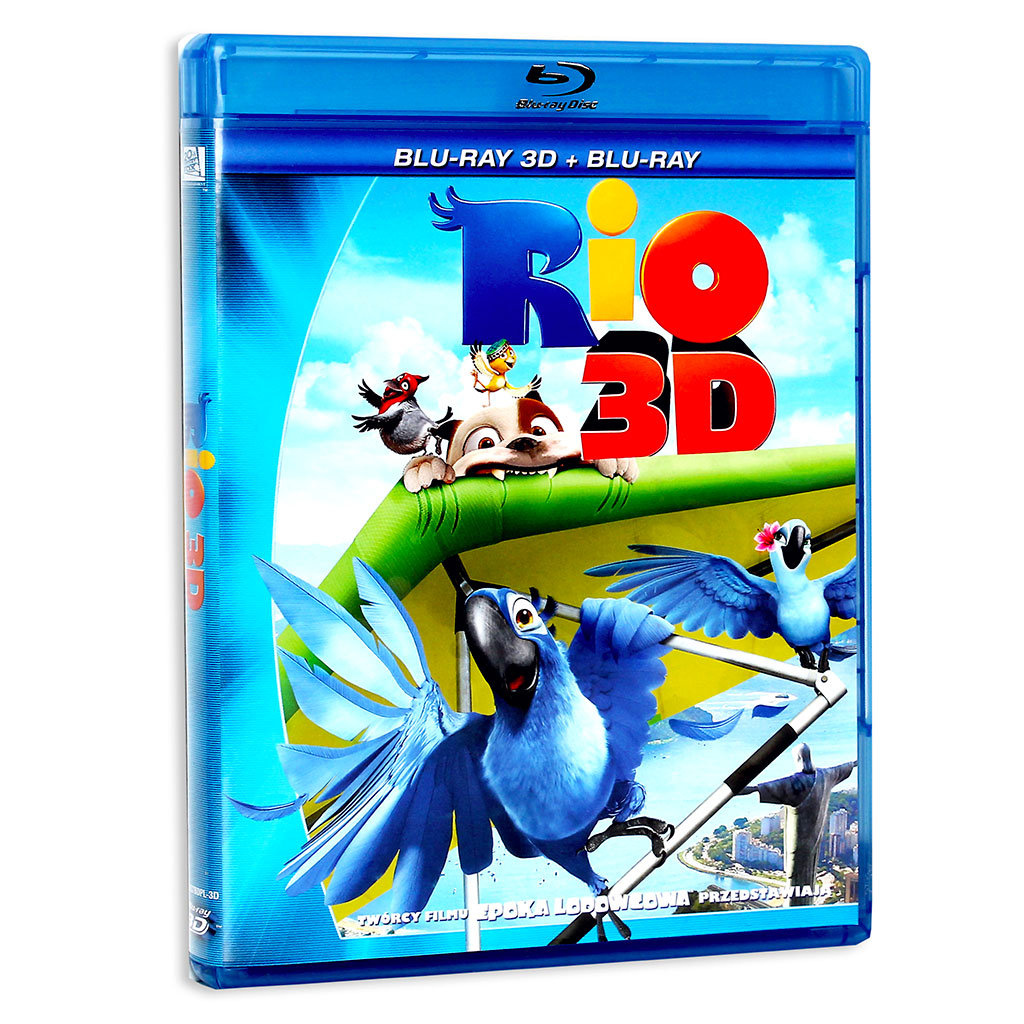 Rio 3D Blu-ray Disc - Saldanha Carlos | Filmy Sklep EMPIK.COM