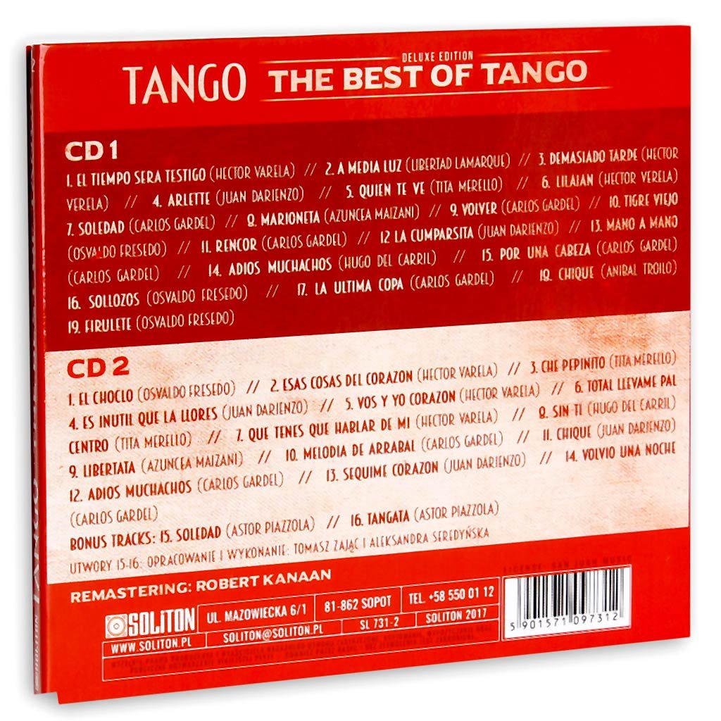 The best of Tango (Deluxe Edition) - Various Artists | Muzyka Sklep ...