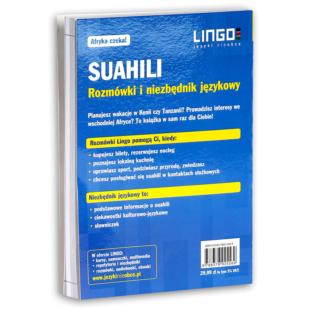 Suahili. Rozmówki i niezbędnik językowy - Akida Abdul | Książka w ...