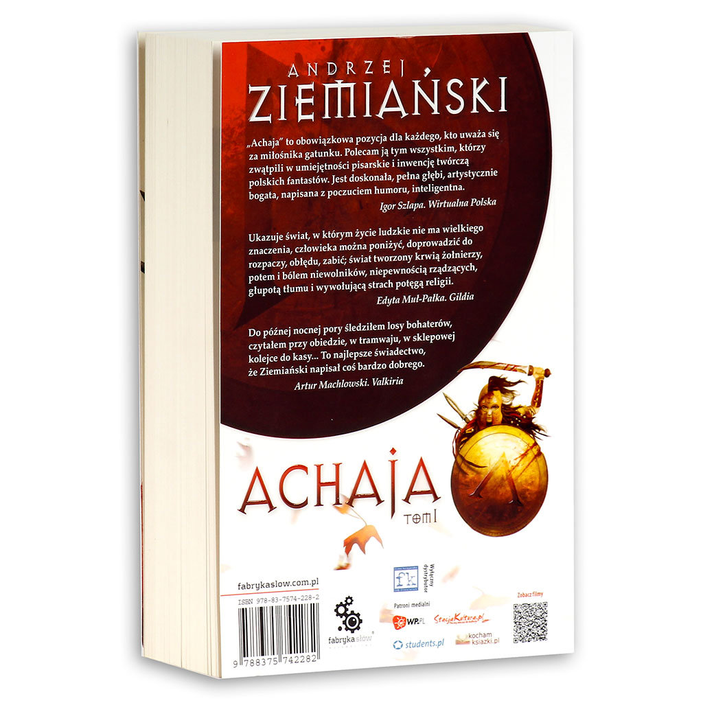 Achaja. Tom 1 - Ziemiański Andrzej | Książka w Sklepie EMPIK.COM