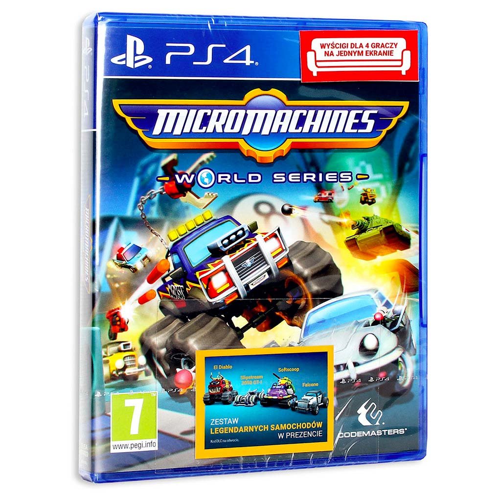 Micro Machines: World Series PlayStation 4 - Codemasters | Gry i ...