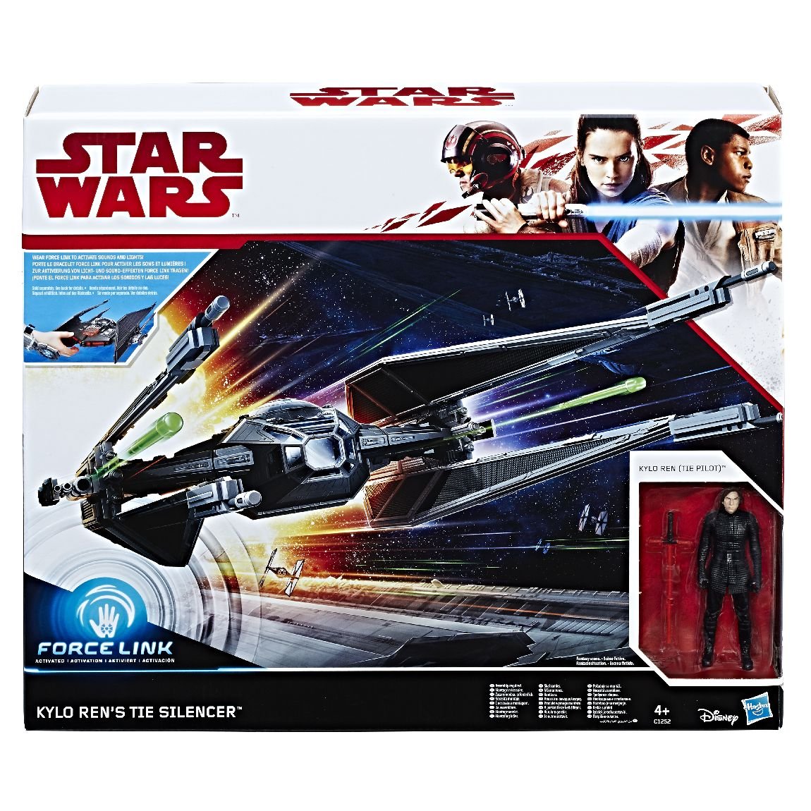 Star Wars, Force Link, pojazd latający Kylo Rena, C1252 - Hasbro ...