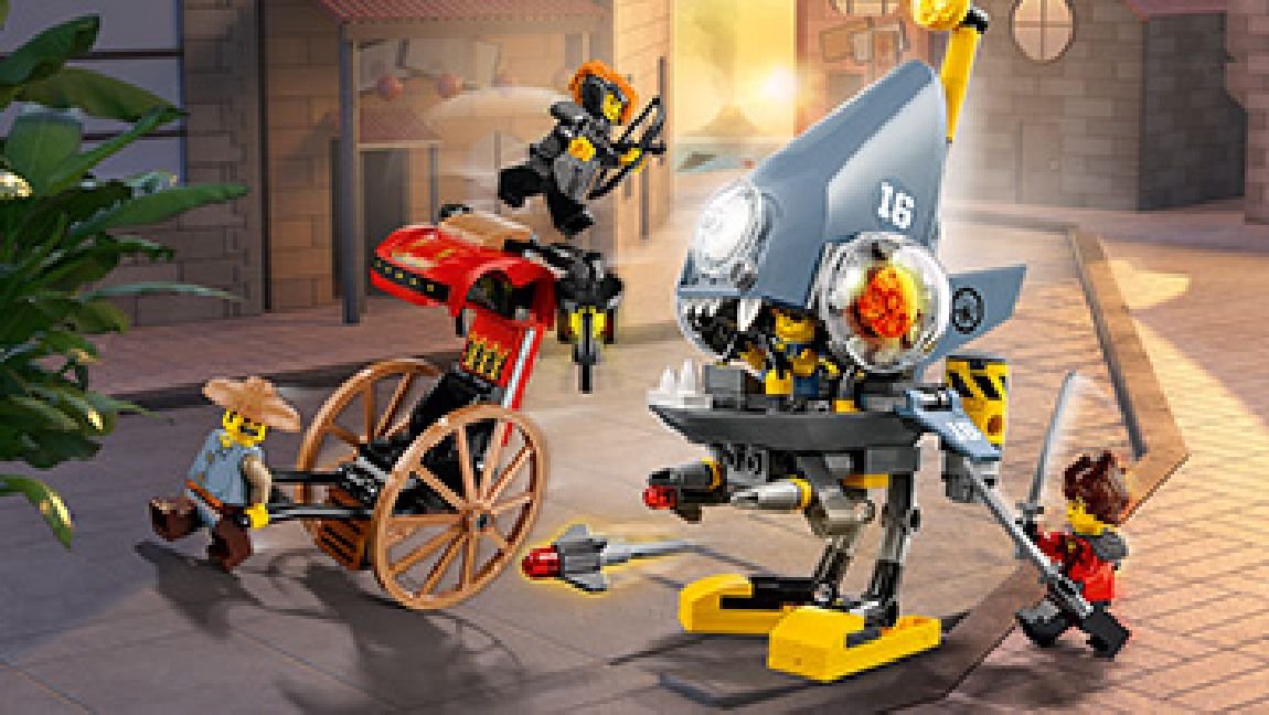 LEGO NINJAGO, klocki Piranha Attack, 70629 - LEGO | Sklep EMPIK.COM